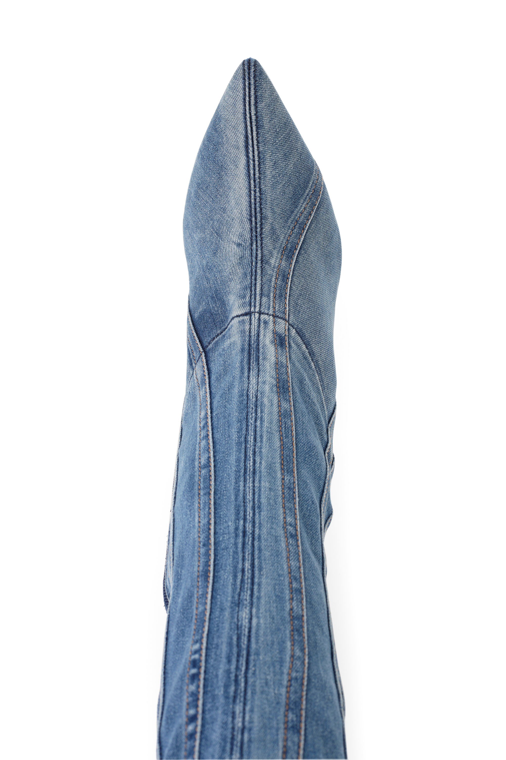 Women's Over-the-knee boots in denim | Diesel D-YUCCA OTK Women's Over-the-knee boots in denim | Diesel D-YUCCA OTK