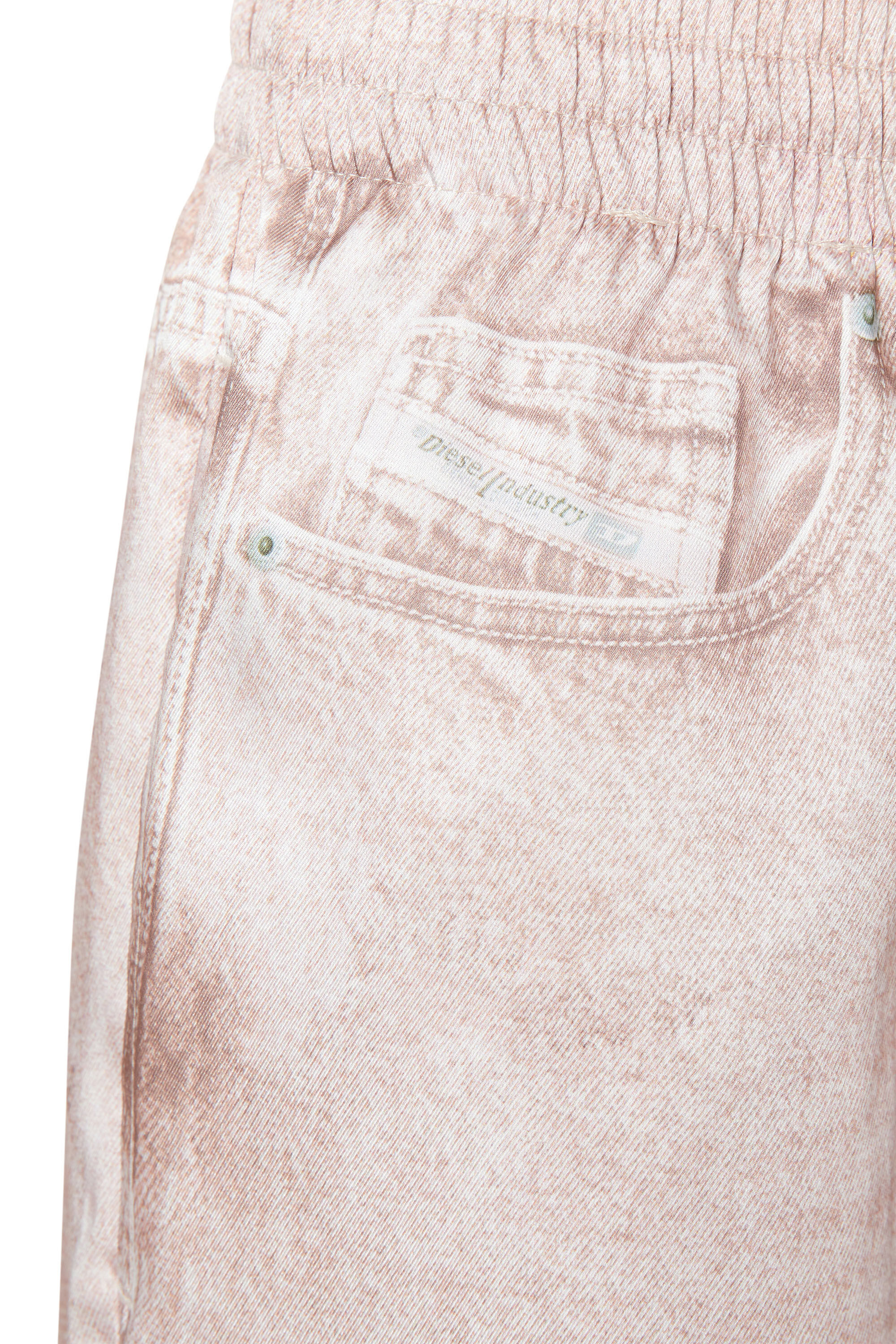 P-FERNY-DEN Woman: Pants with trompe l'oeil print | Diesel P-FERNY-DEN Woman: Pants with trompe l'oeil print | Diesel