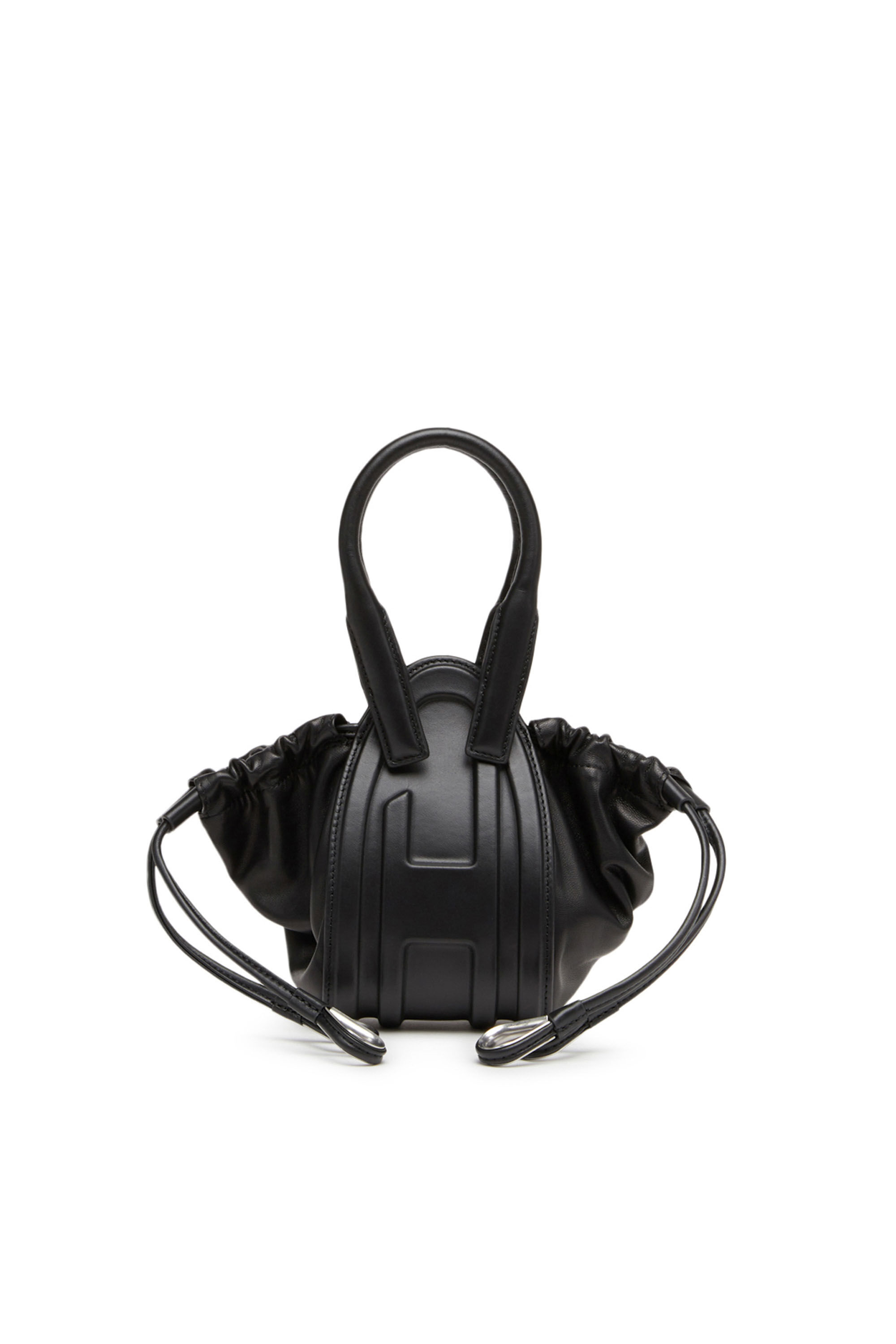 Women's 1DR-Fold XXS - Handbag in nappa leather | Black | Diesel Women's 1DR-Fold XXS - Handbag in nappa leather | Black | Diesel